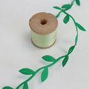 Vine Leaf, Gift Wrapping Ribbon Collection By Stitch Kits Crafts ...