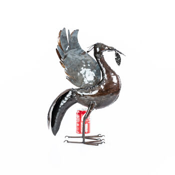 Liver Bird Medium Metal Sculpture By Pangea Metal Sculptures ...