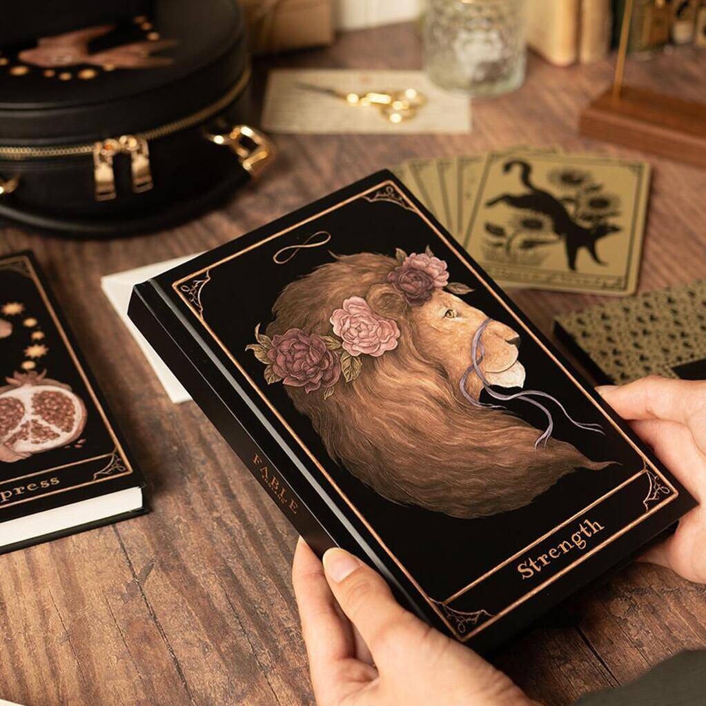 Fable Tarot Tales Ruled Notebook Strength By Fable England ...