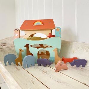 Wooden Noah's Ark Shape Sorter By Crafts4Kids | notonthehighstreet.com