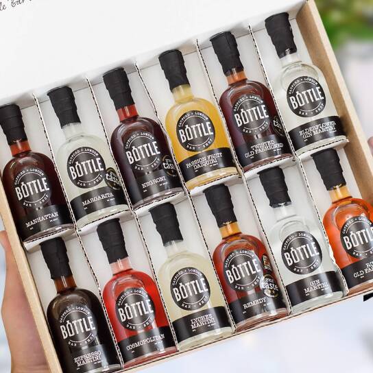 Luxury Cocktail Gift Set By Bottle Bar and Shop | notonthehighstreet.com