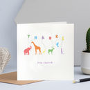 Personalised Thank You Cards With Animals By Lizzie Chancellor ...
