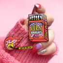 Inspirational Match Enamel Pin Set Red By Liz Harry Design ...