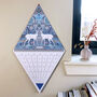 2023 Triangle Wall Calendar By Prism of Starlings | notonthehighstreet.com