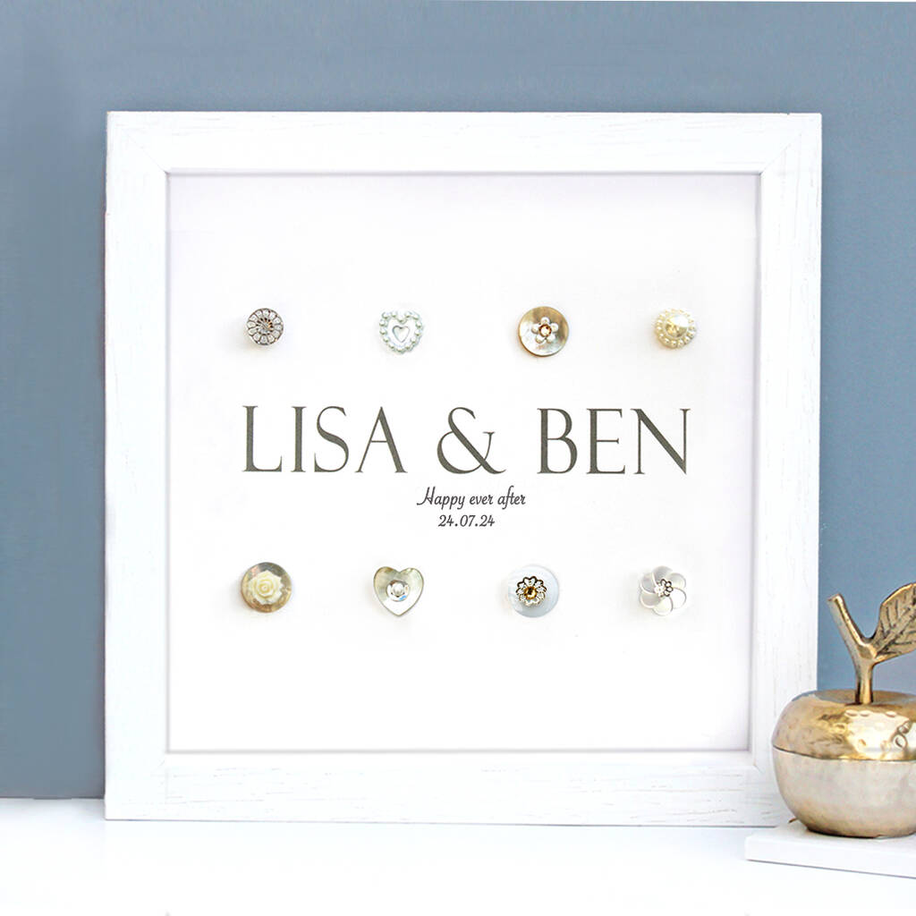 Personalised Wedding Names By Sweet Dimple | notonthehighstreet.com