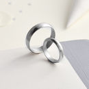 Domed Wedding Ring By Oliver Twist Designs | notonthehighstreet.com