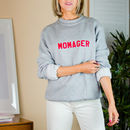 Momager Personalised Slogan T Shirt By Rock On Ruby ...