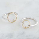 Diamond Orbit Ring By Shona Jewellery | notonthehighstreet.com