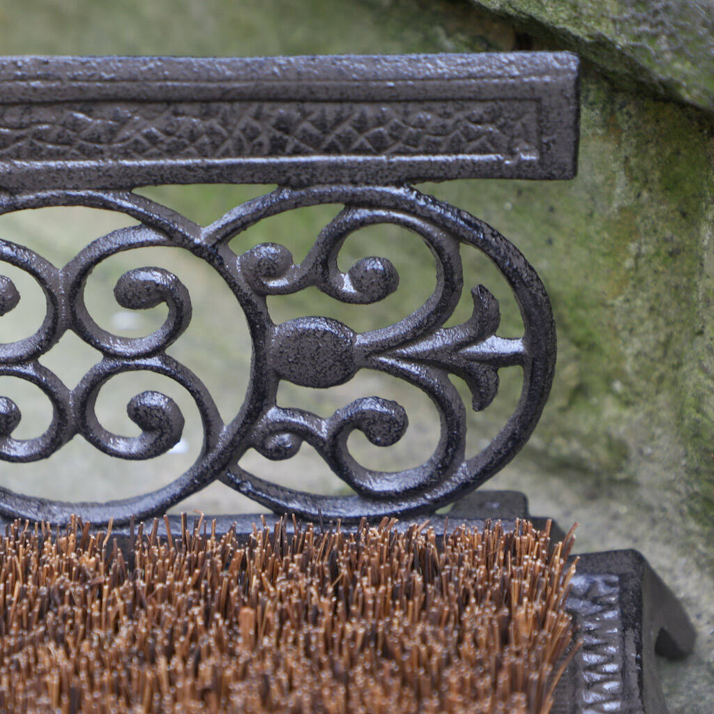 Gardener's Cast Iron Boot Scraper With Brush By Dibor ...