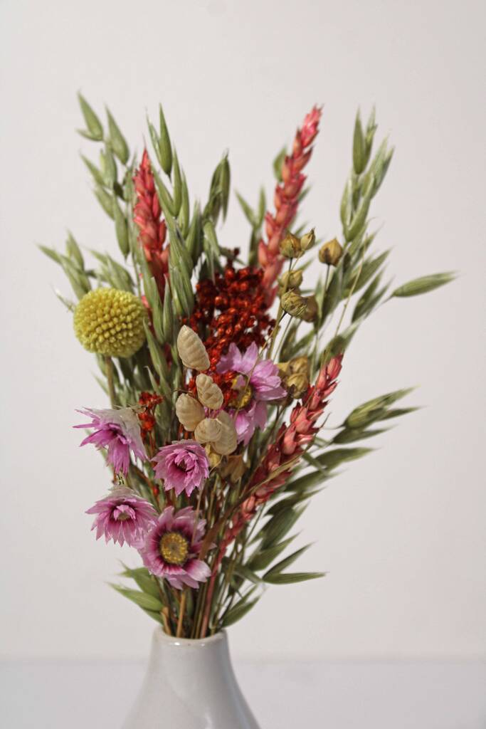 Bud Vase And Dried Flowers Gift Box By Haus of Botanica ...