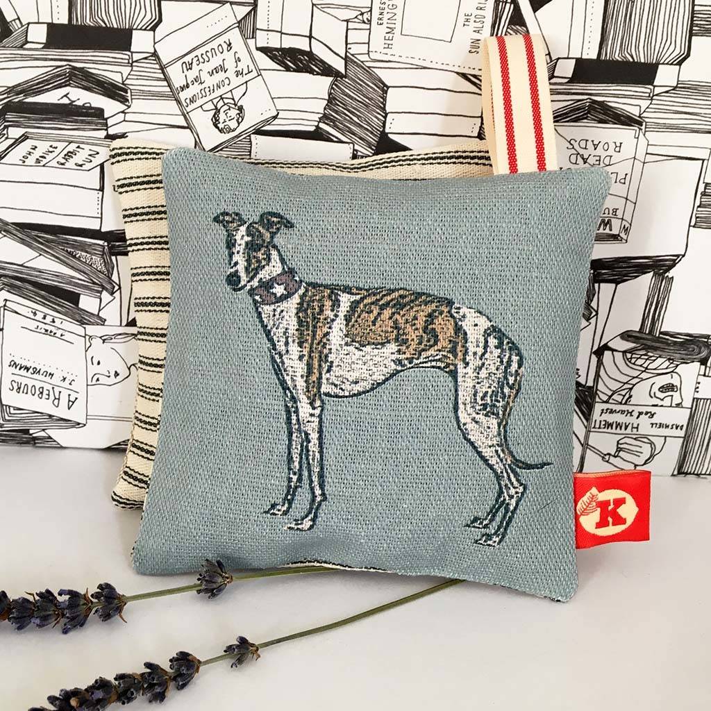 whippet and greyhound lavender bags by keylime design ...