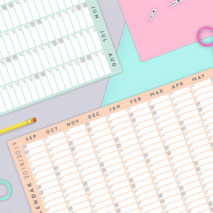 2018 - 2019 Planners and Calendars | notonthehighstreet.com