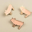 Pig Pin By Darwin Designs | notonthehighstreet.com