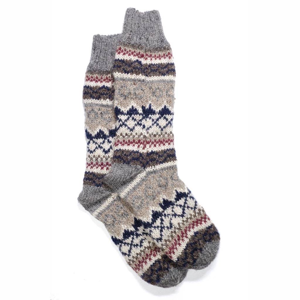 long hand knitted socks by bibico | notonthehighstreet.com