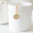 Palm Tree Coin Necklace By Juju Treasures | notonthehighstreet.com