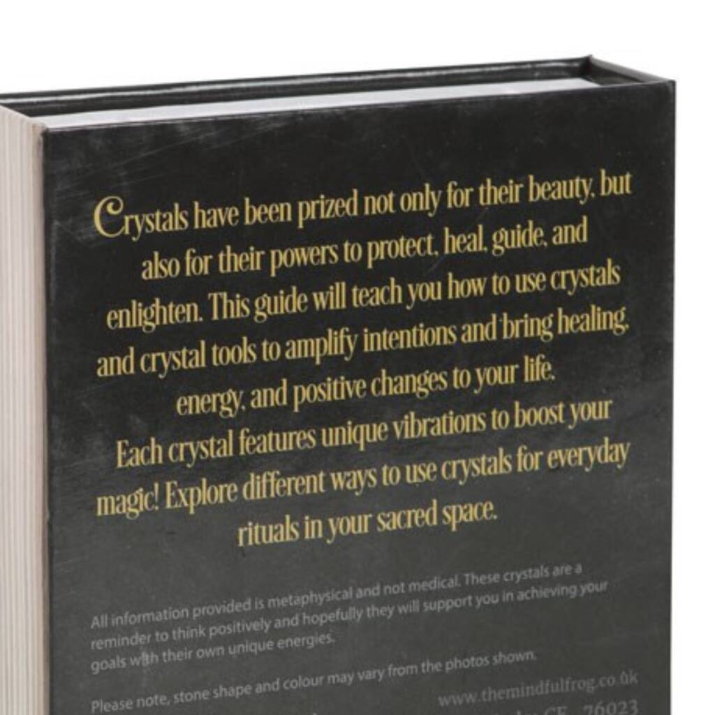 Witches Guide To Crystals Gift Set By Spiritual Gifts
