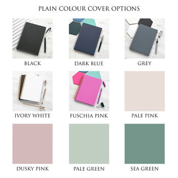 Personalised Company Name Corporate Logo Weekly Diary By jin.b ...