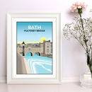 the circus, bath, somerset print by tabitha mary | notonthehighstreet.com