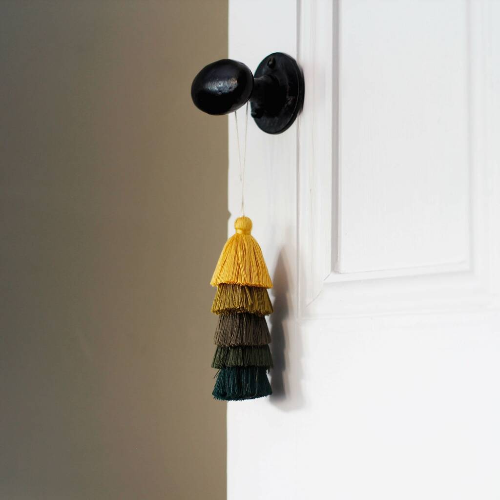 Two Large Decorative Tassels By Oba Home | notonthehighstreet.com