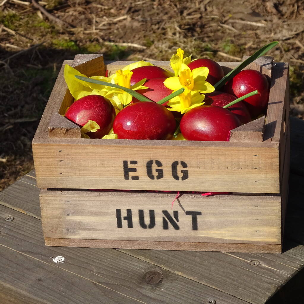 Personalised Wooden Mini Crate By Vintage Crates | notonthehighstreet.com