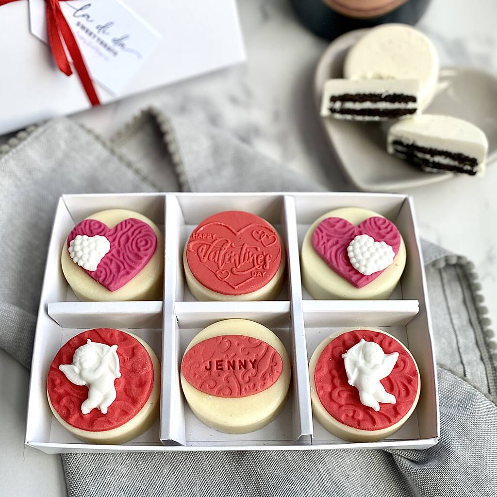 Personalised Valentine Oreo Gift Box By La di da Sweet Treats ...