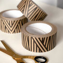 Stripe Print Eco Friendly Packaging Tape By Twin Pines Creative ...