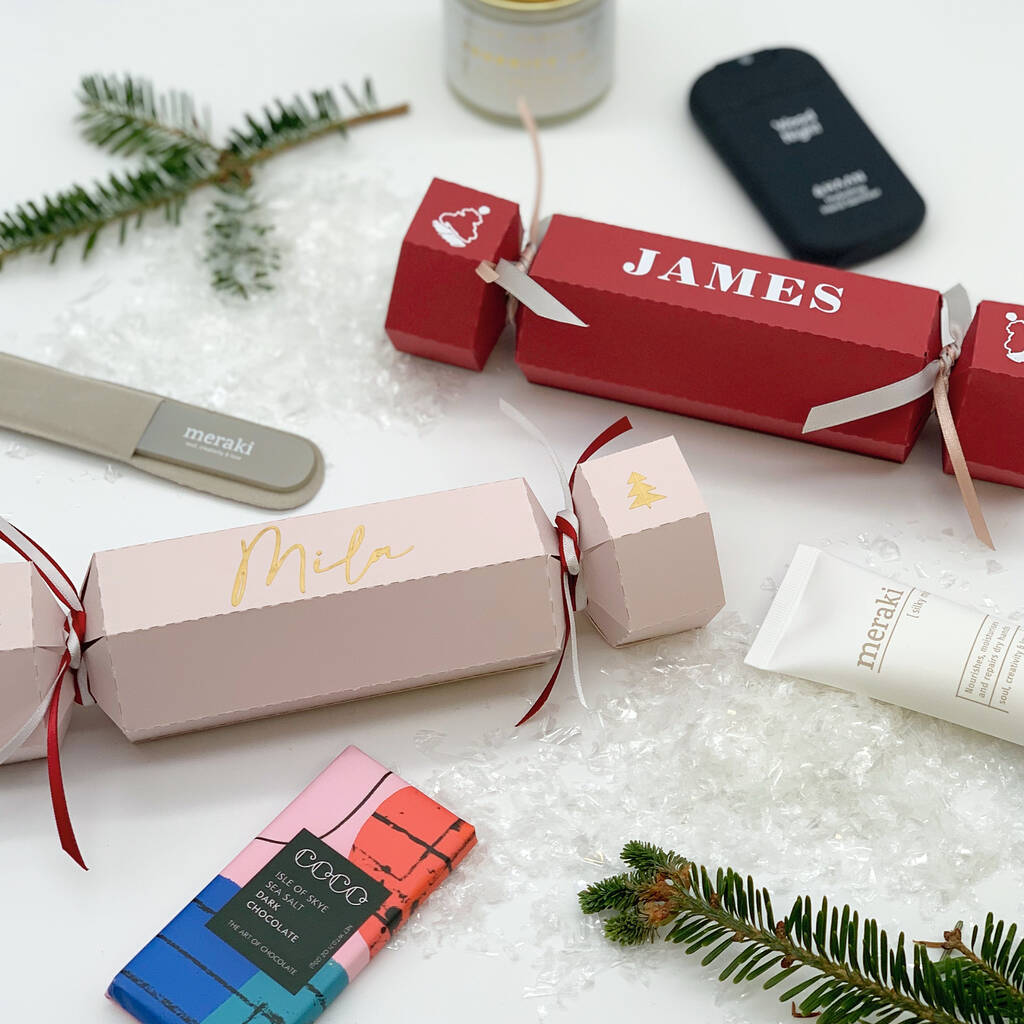 Personalised Fill Your Own Christmas Cracker By Send Some Love ...