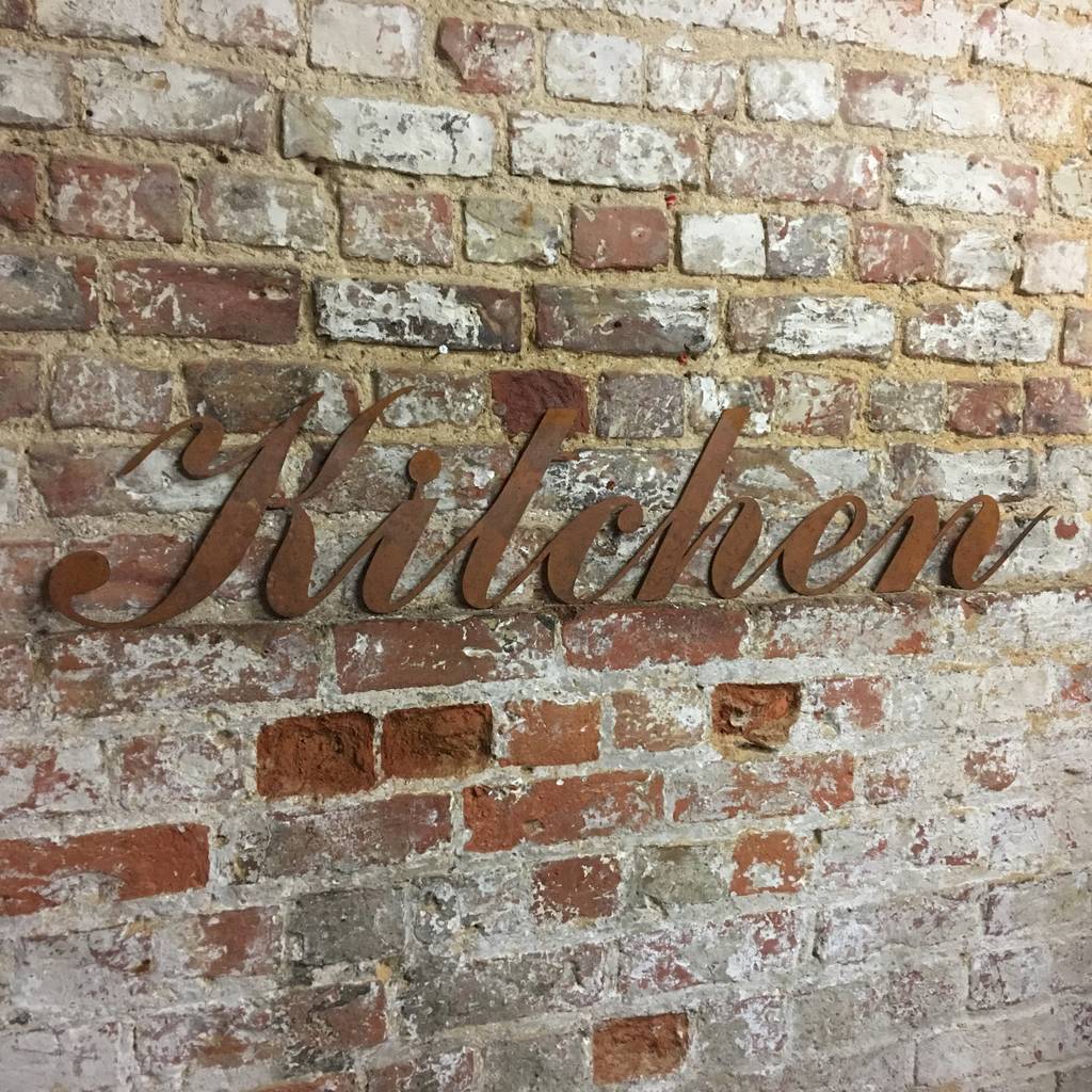 Kitchen Sign By RW NORFOLK