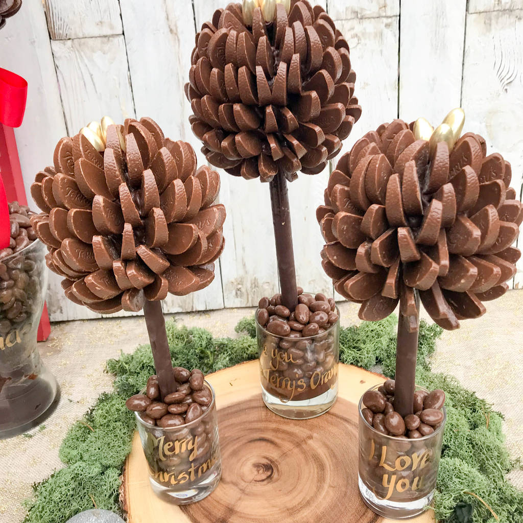 mini terry's chocolate orange tree by sweet trees | notonthehighstreet.com