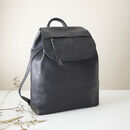 Fair Trade Stylish Versatile Leather Rucksack Backpack By Aura Que ...