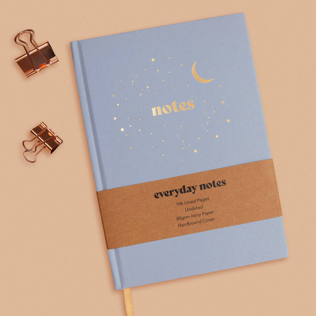 Personalised Constellation Lined Notebook By Betterday Studio ...