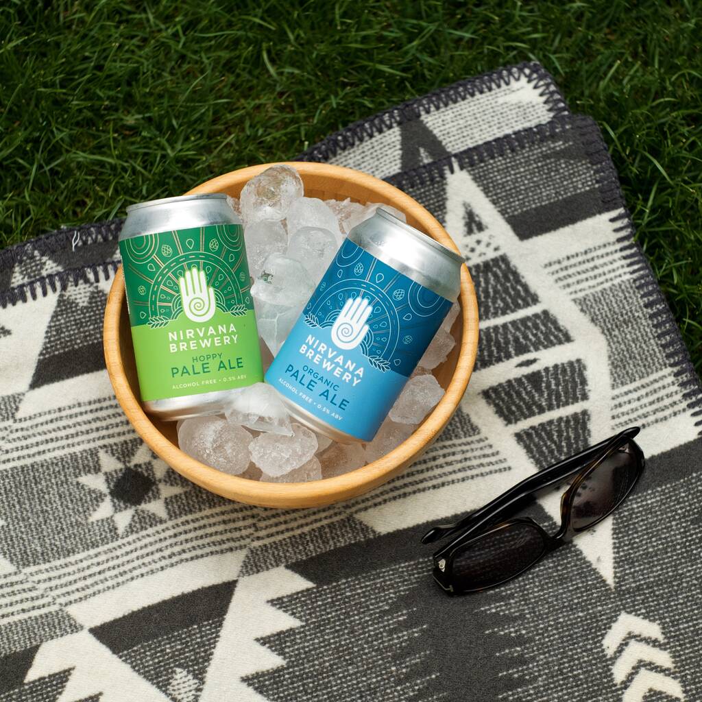 Alcohol Free Six Pack Gift Box Park Picnic No/Low Beer By Nirvana ...