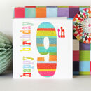 Sparkly 9th Birthday Card By Kali Stileman Publishing ...