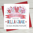 Mum And Dad Valentine's Card By Claire Sowden Design ...