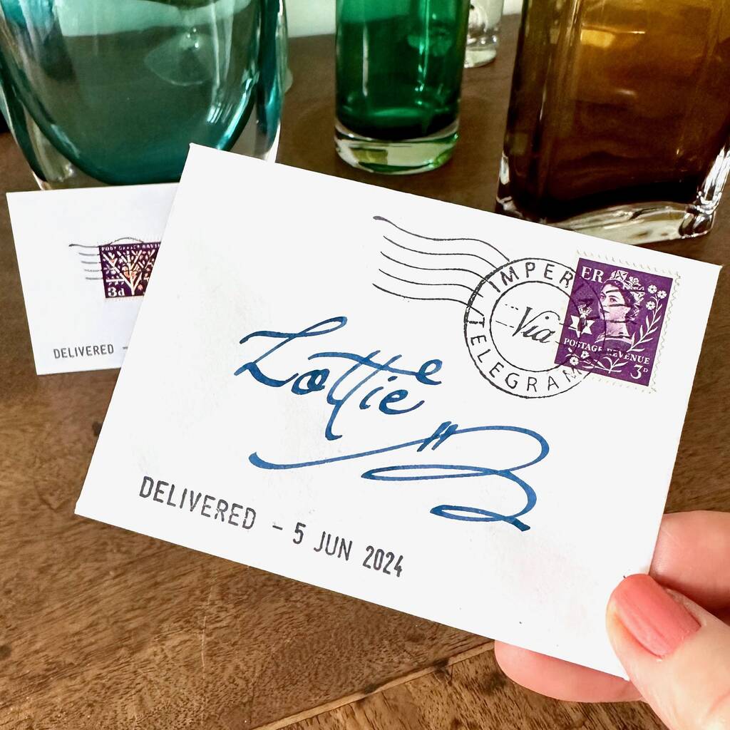 Bespoke Handwritten Birthday Card By Imperial Telegrams