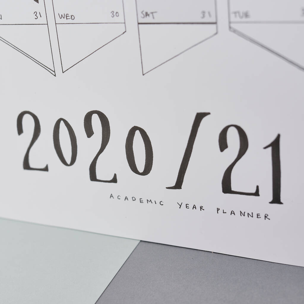 2020 2021 Academic Year Planner By Heather Scott Design ...