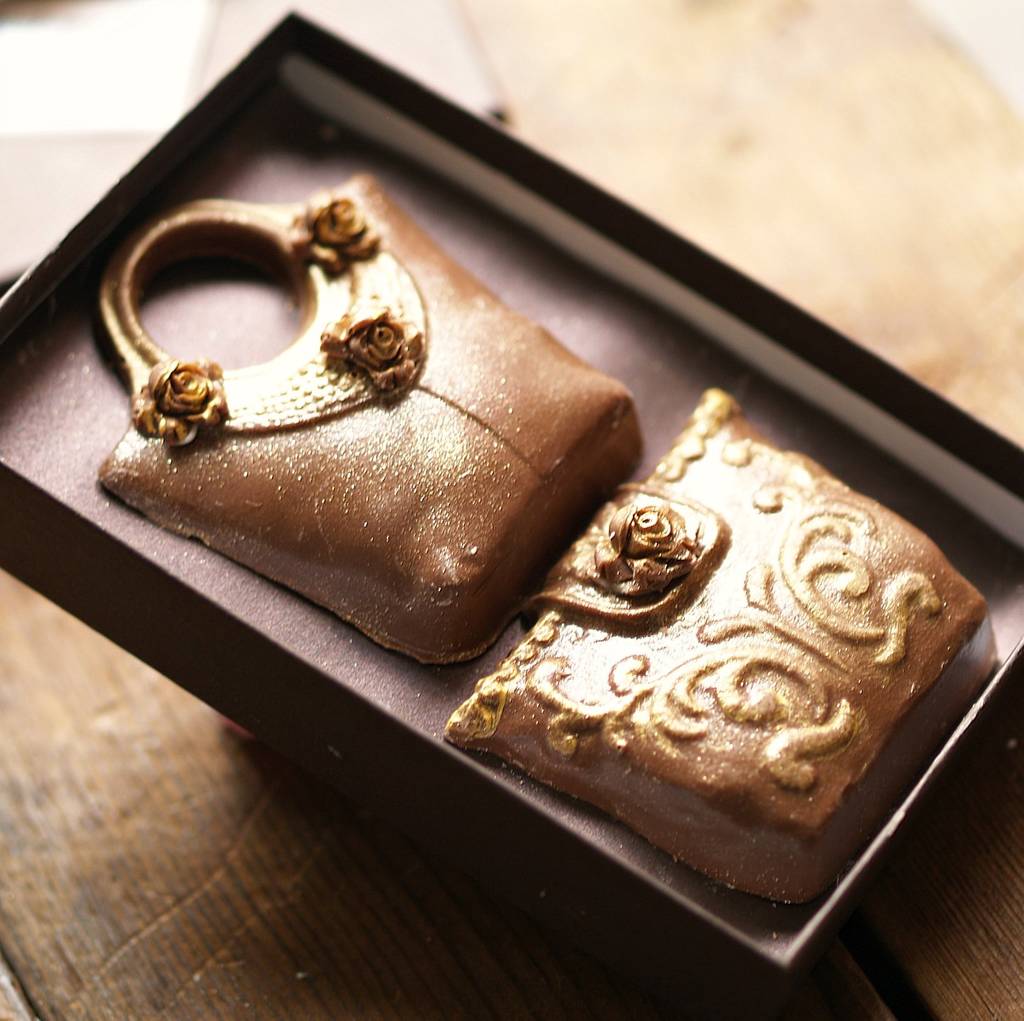 ' Handbag And Purse ' Chocolate Bridesmaid Gift By Precious Little ...