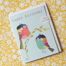 Mini Birdie Birthday Card By Kali Stileman Publishing ...