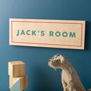 Personalised Wooden Room Name Sign By Oakdene Designs ...