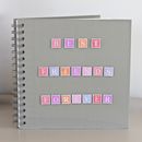 Personalised Keepsake Photo Album By Chapel Cards | notonthehighstreet.com