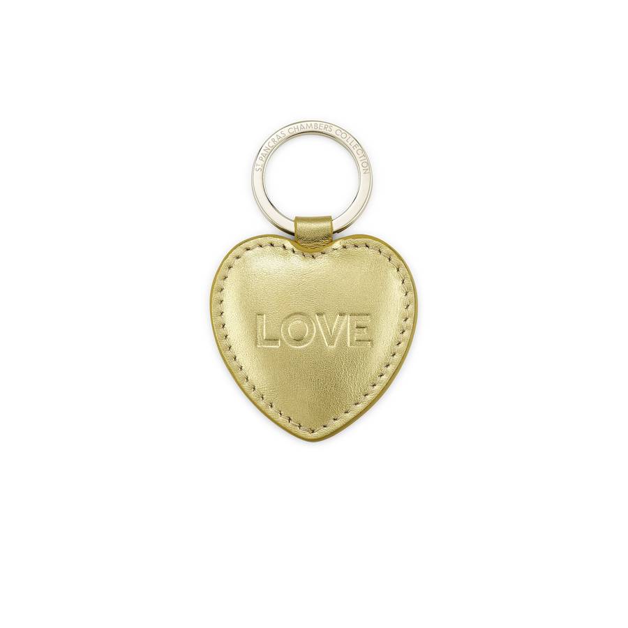 love heart keyring by st pancras chambers collection ...