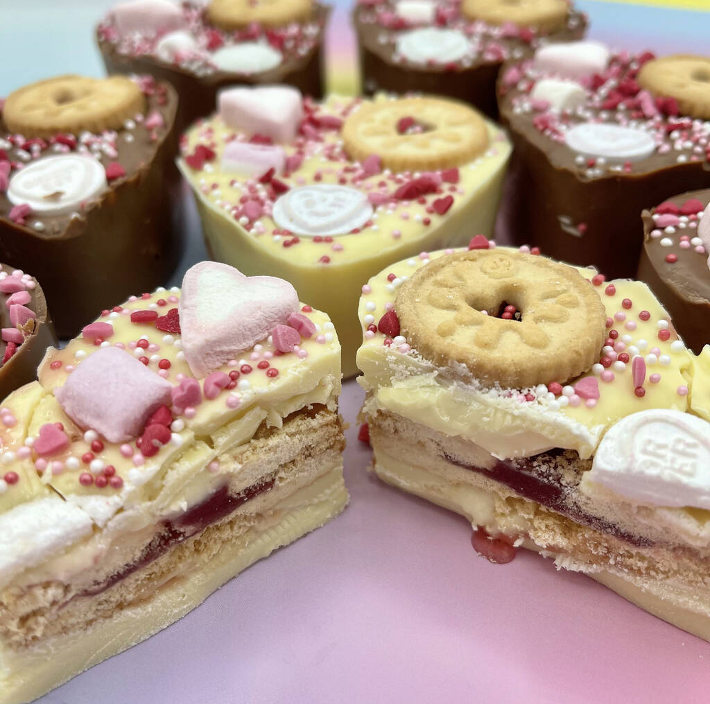 Jammy Dodger Filled Chocolate Heart By Choc Til You Drop ...