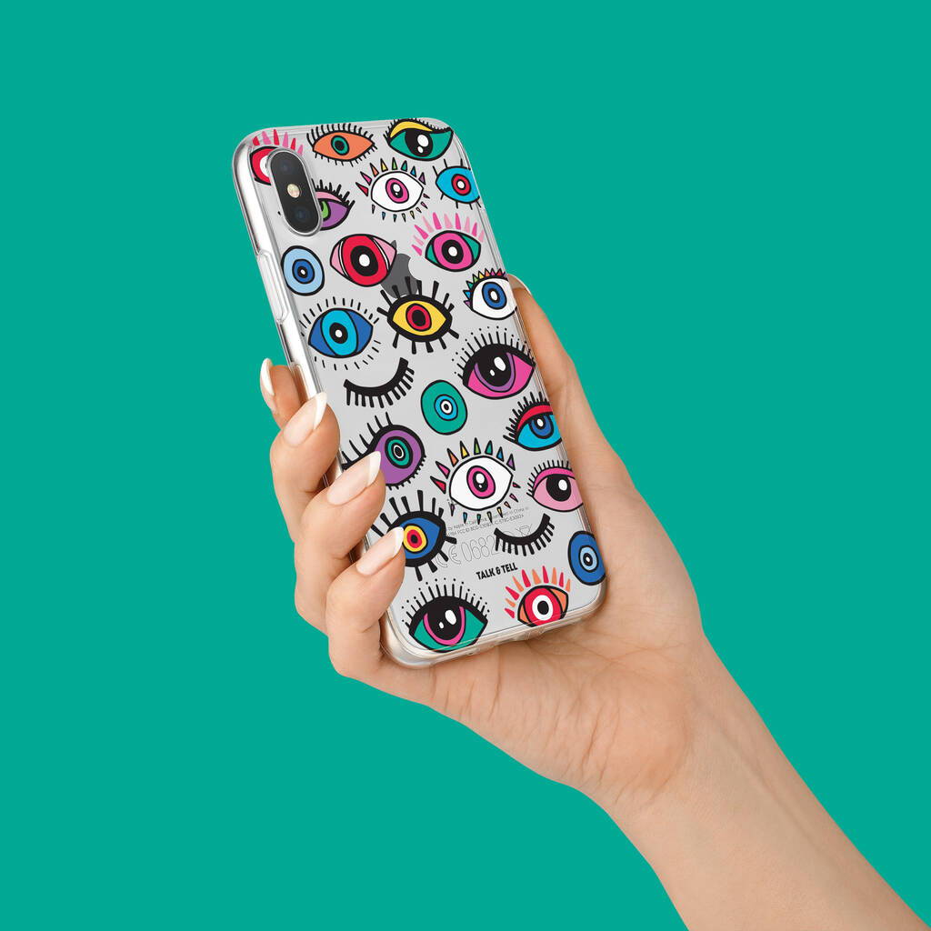 Eye See You Phone Case For iPhone By Talk & Tell | notonthehighstreet.com