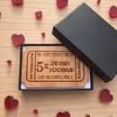 Surprise Gift Presentation Token By Laser Made Designs ...