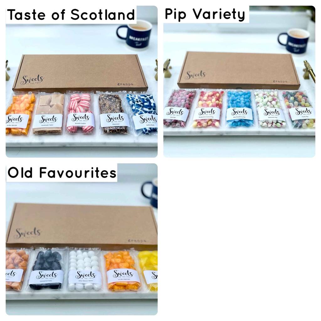 Thank You Personalised Letterbox Sweets Gift Box By sweets in the post ...