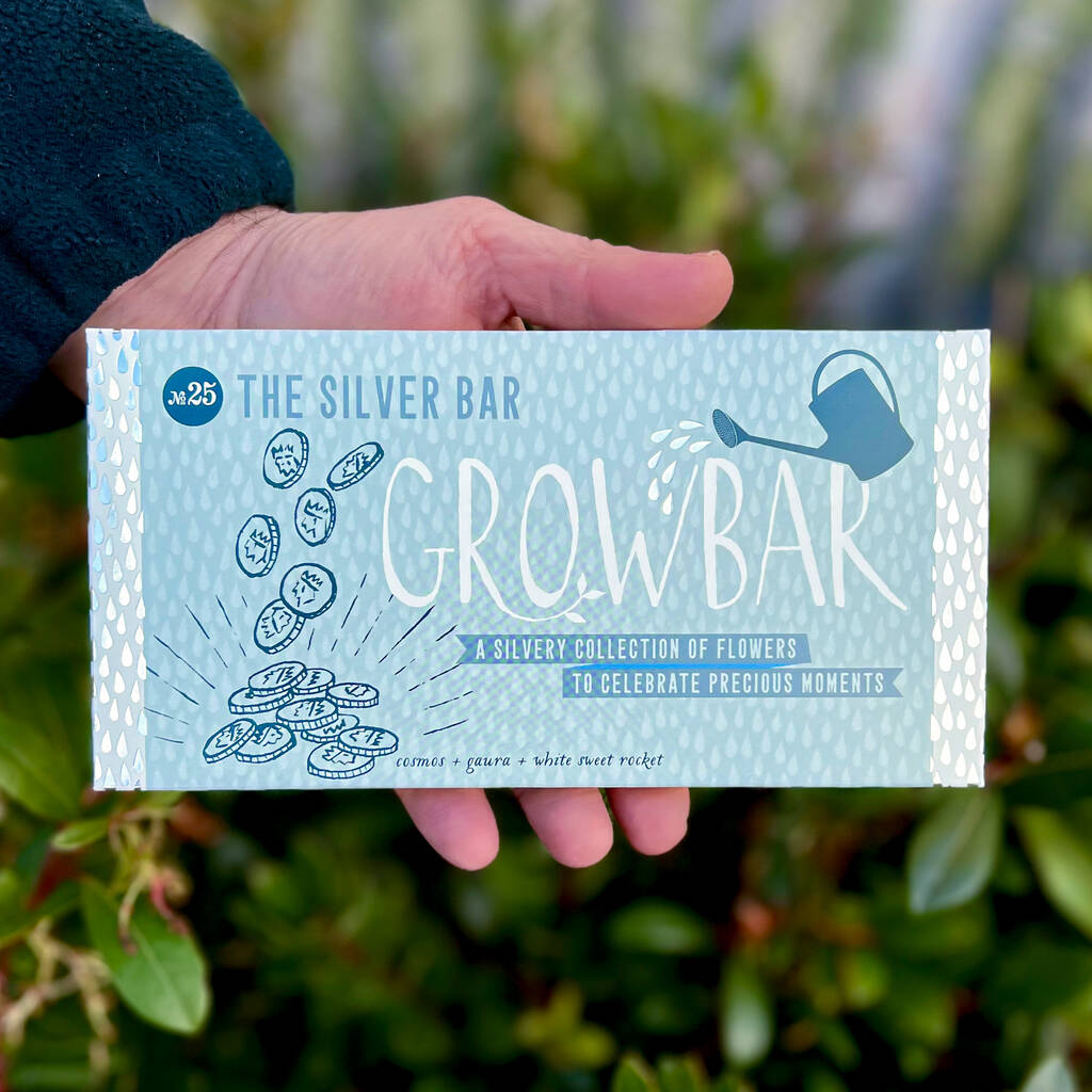 The Silver Growbar By The Gluttonous Gardener | notonthehighstreet.com