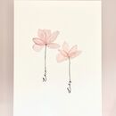 Personalised Family Flower Stem Print By Paper Pocket ...