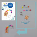 Make Your Own Personalised Letter Keyring Kit By Cotton Twist ...