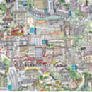 Kreuzberg Illustrated Map Print By Katherine Kannon ...