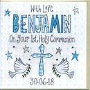 Personalised Communion/ Confirmation Card By Claire Sowden Design ...